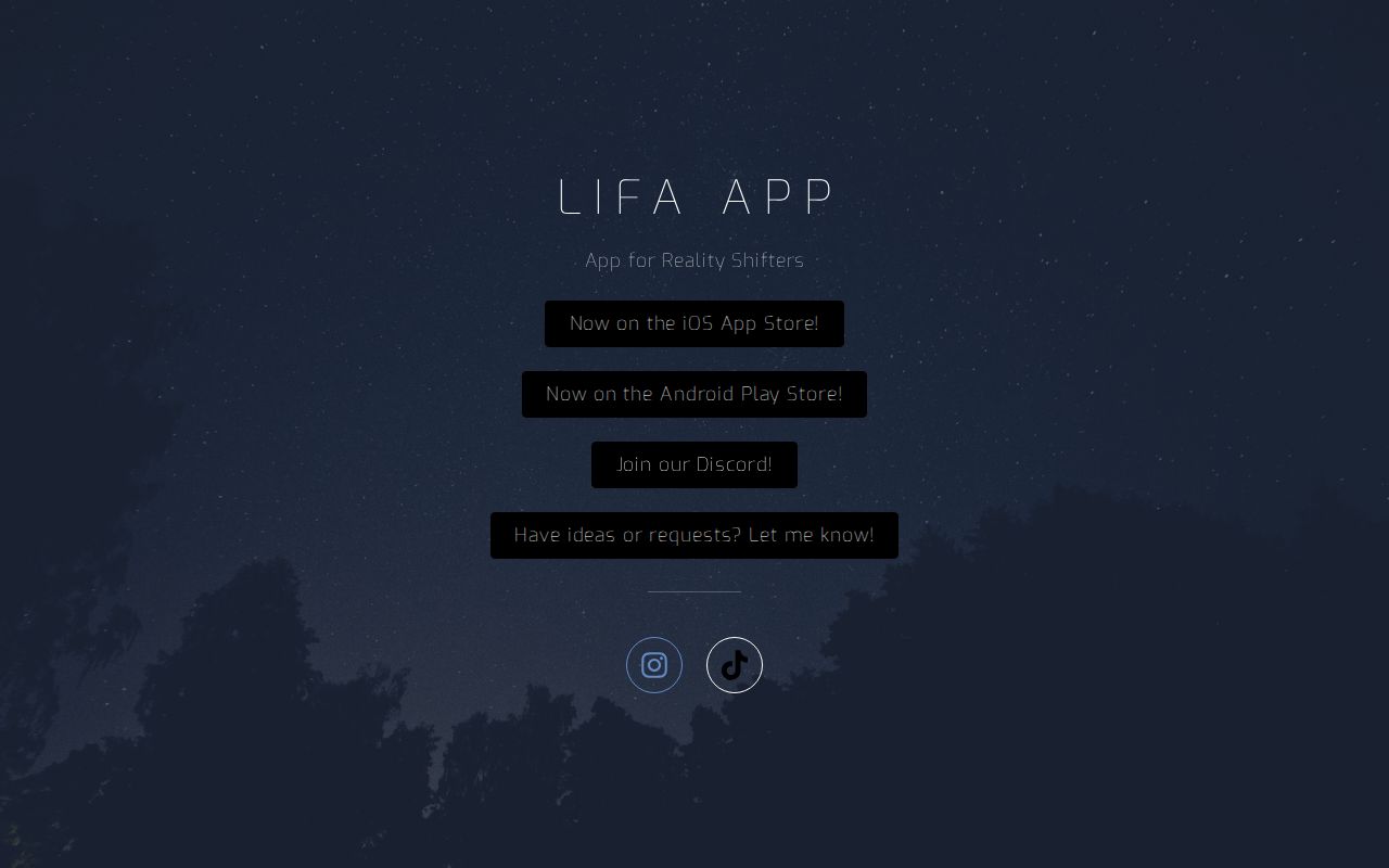 Lifa App - for iPhone and Android